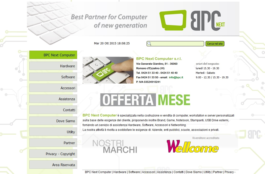 BPC Next Computer - BPC Next s.r.l. - via G. Giardino 81, Romano d ...